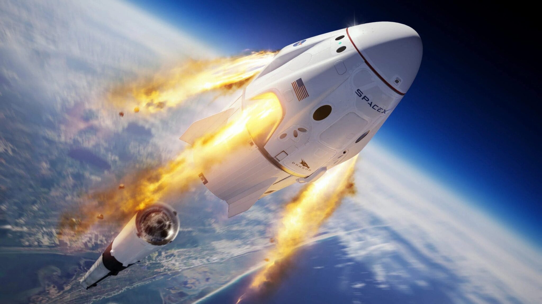 Spacex Hace Historia Lanzando Su Primer Viaje Tripulado Con éxito